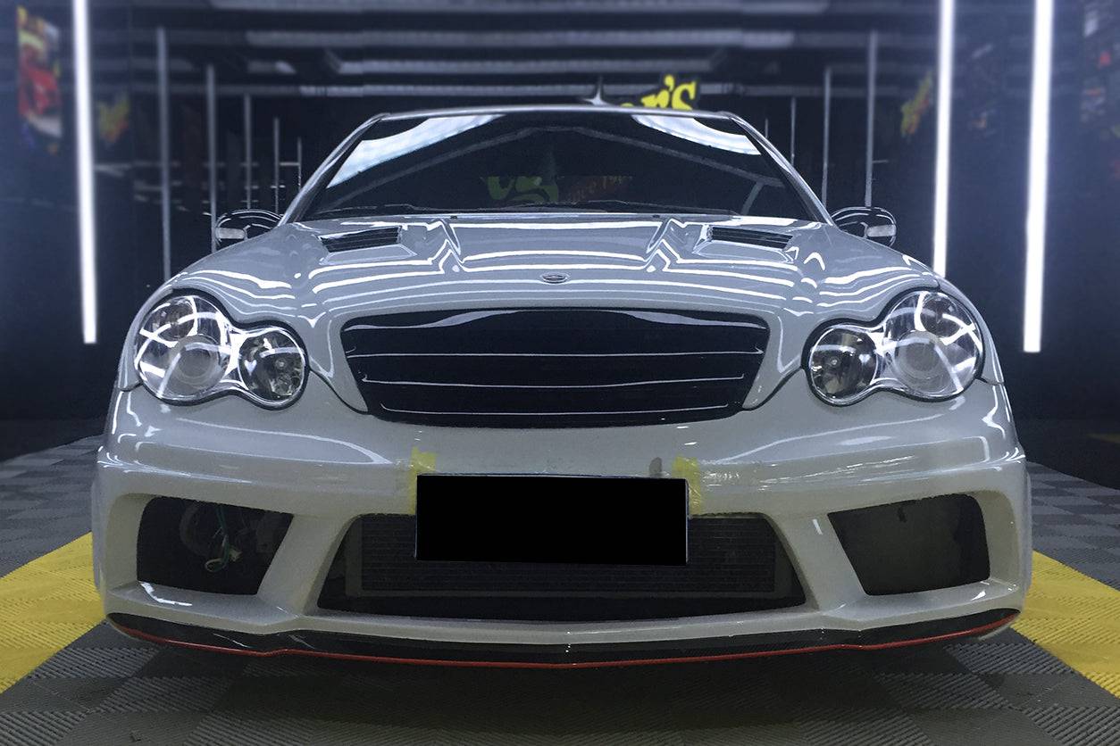 2001-2007 Mercedes Benz W203 C Class AMG3 Style Front Bumper – EUDM ...