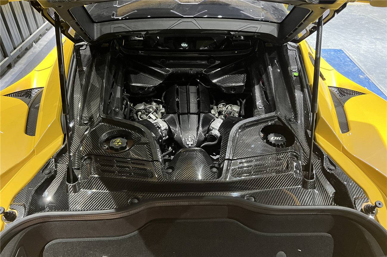2020-2024 Maserati MC20 Dry Carbon Fiber Engine Bay Room Interior ...