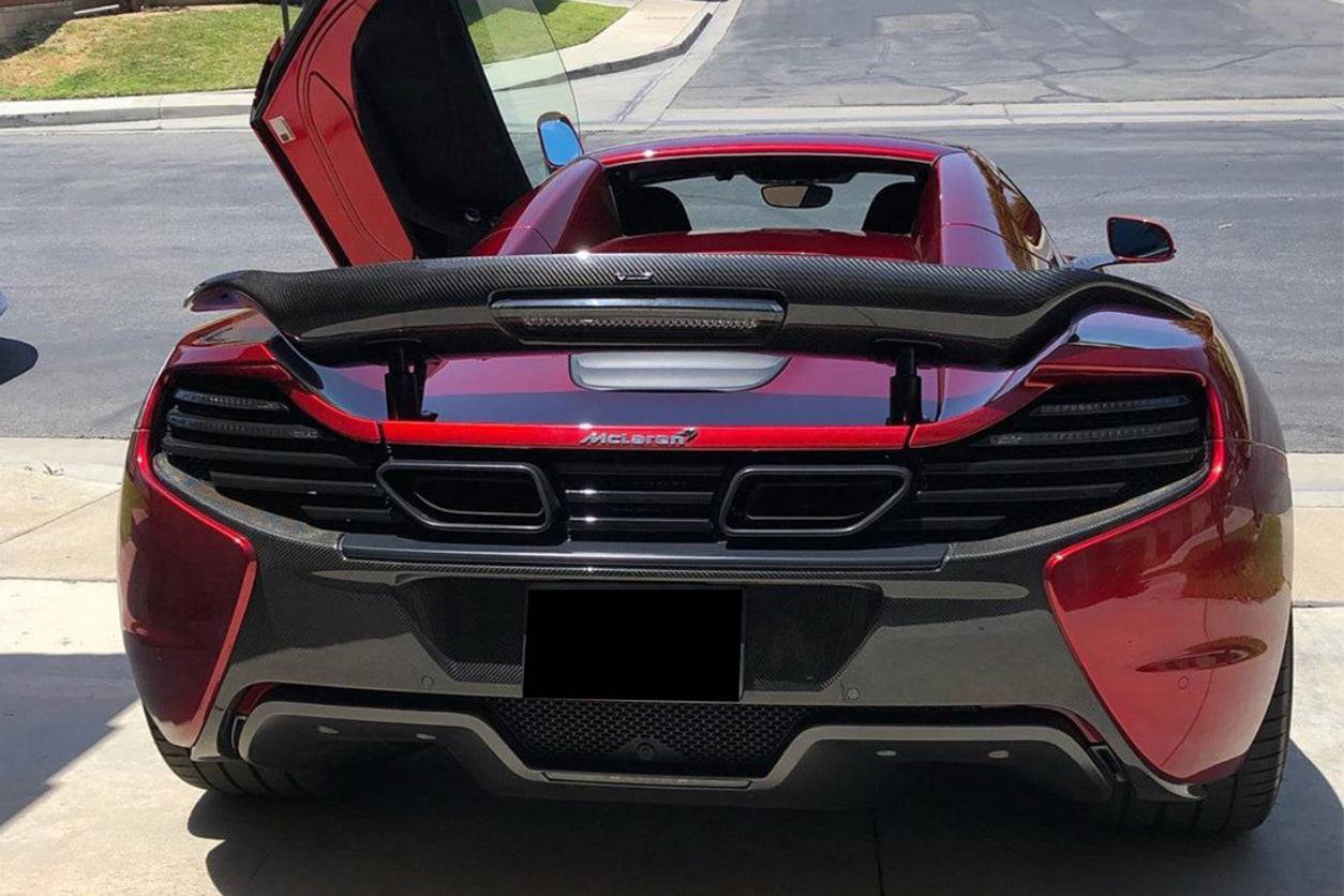 2014-2017 McLaren 650S OEM Style Carbon Fiber Rear Bumper – EUDM Autosports
