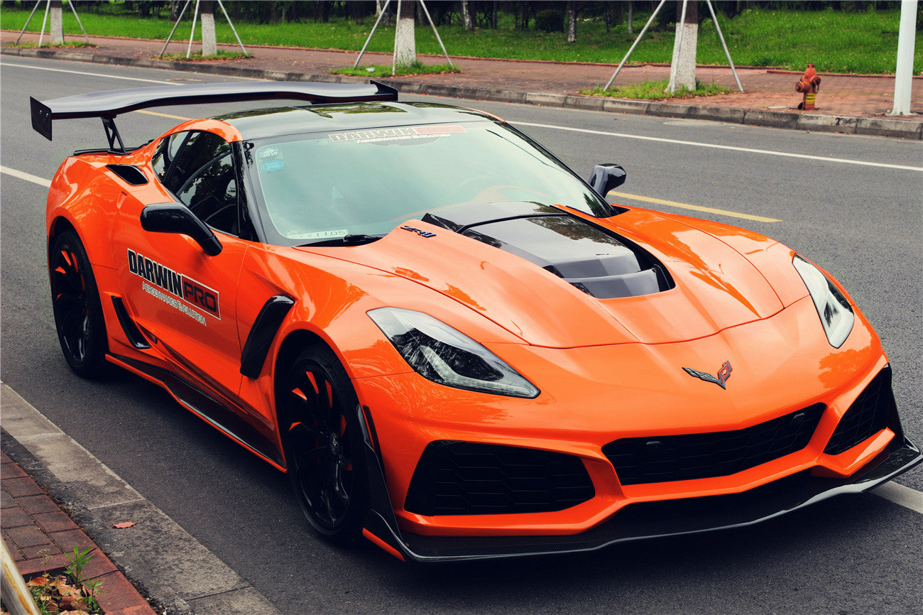 2013-2019 Corvette Z06 Grandsport Convert ZR1 Style Front Body Kit ...
