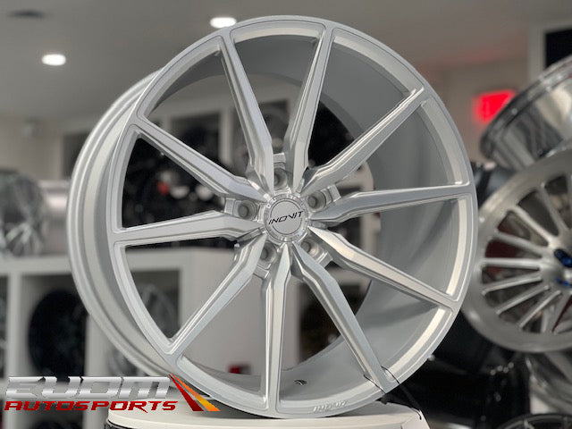 20" Inovit Frixion 5 Silver Machine Face 5x114.3 – EUDM Autosports