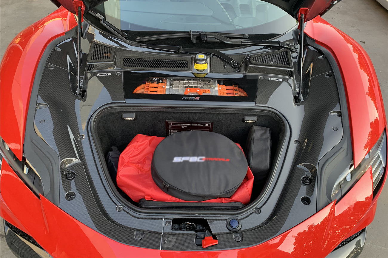 2020-UP Ferrari SF90 Stradale OE Style Autoclave Carbon fiber Front St ...