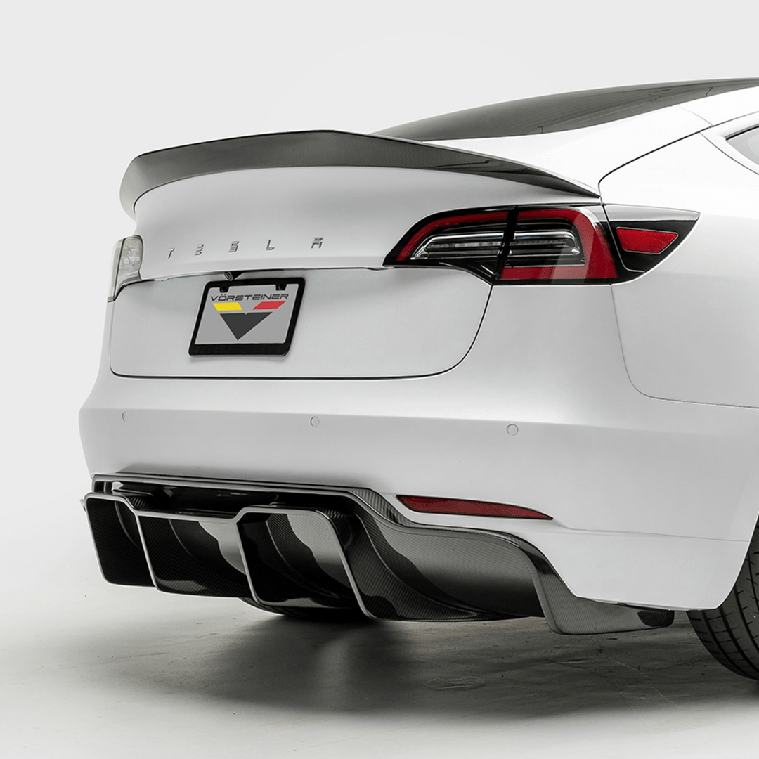 Tesla Model 3 Volta Aero Rear Diffuser *TRACK EDITION* – EUDM Autosports