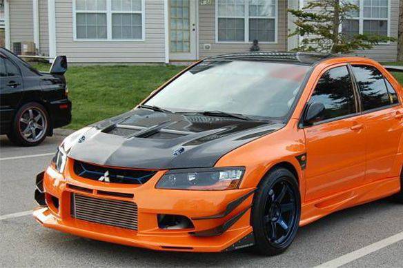 2003-2006 Mitsubishi Evo 7/8/9 VTC Style Front Bumper – EUDM Autosports