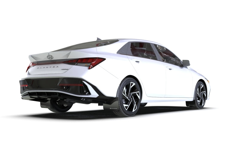 Rally Armor 2024 Hyundai Elantra Black Mud Flap Red Logo – EUDM Autosports